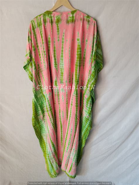 Kimono Kaftan Vacation Look Loose Fit Robe Beach Cover Up Cover Up Home Dress Lockdown