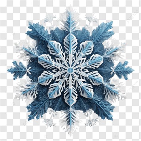 이미지는 중앙에 눈송이가 있고 연한 파란색의 디지털 그림입니다 각각 고유한 모양 텍스처가 있는 8개의 점이 있습니다 대칭 패턴으로 배열되어 있습니다 상단의 가장 작은 하단