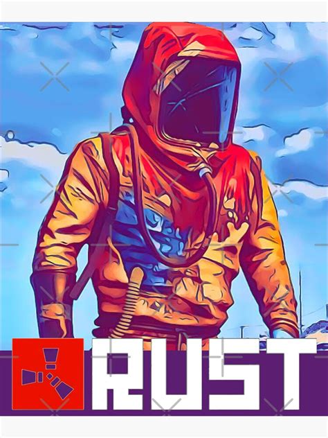 Rust Game Hazmat Suit Sticker For Sale By CTTDesigns Redbubble