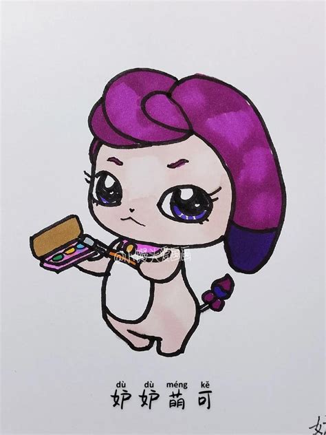 爱心萌可简笔画图片大全20张 几塔之家