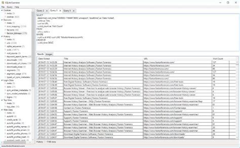 SQLite Examiner Free SQLite Viewer Software Foxton Forensics Viewers Software Free Tools