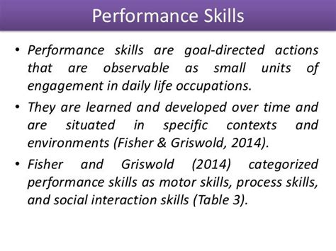 Occupational Therapy Practice Framework American Occupational Therap…