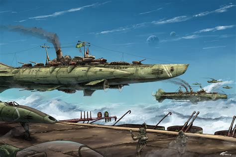 Pin By Mirth On Magitekvintagepunk Airship Art Dieselpunk Fantasy