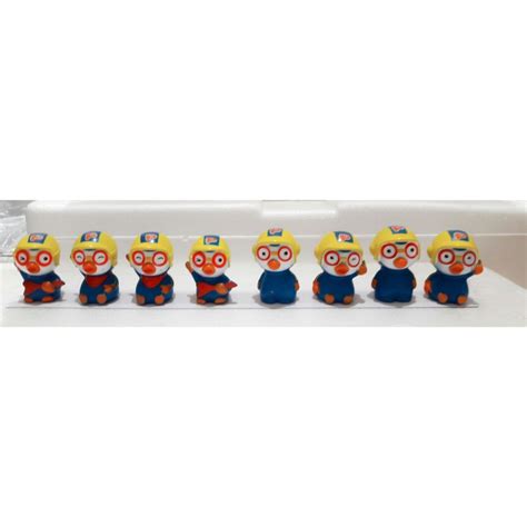 Jual Cake Topper Karet Karakter Pororo Mkr 0084 Set 8 Pc Shopee