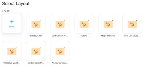 Playground Web Layouts