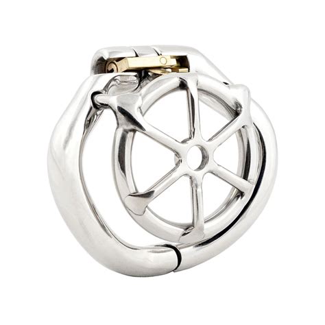 Ternence Male Flat Cage Super Short Chastity Device Stealth Lock Chastity Belt For Men Sm Penis