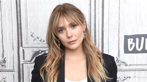 Elizabeth Olsen Straight Hair