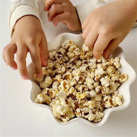 설탕 없는 무농약 팝콘 카라멜소스 아이간식