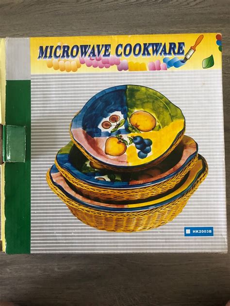 Microwave Cookware Set Furniture And Home Living Kitchenware