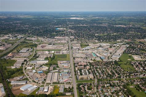 Aerial Photo Brantford Ontario