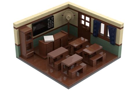 Lego Ideas Vintage Classroom