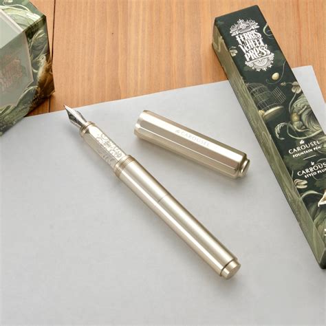 Ferris Wheel Press Aluminum Carousel Fountain Pen Brilliant Beanstal