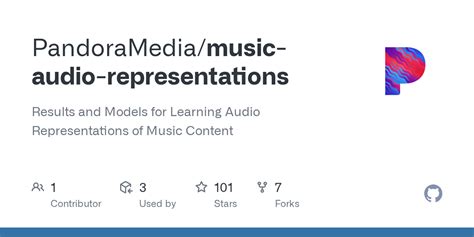 Github Pandoramedia Music Audio Representations Results And Models