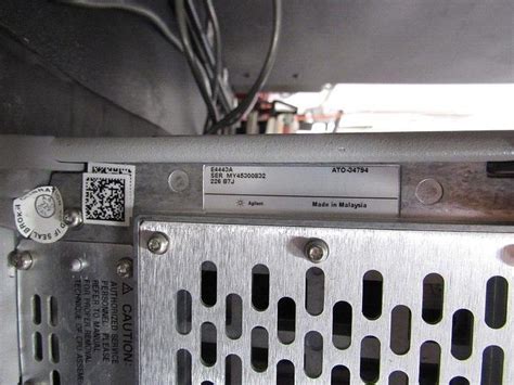 Used Agilent E4443a Psa Series Spectrum Analyzer 3 Hz 6 7 Ghz Opt