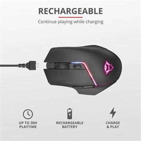 Gxt 161 Disan 3000 Dpi Wireless Exr8tr22210 Gaming Equipment