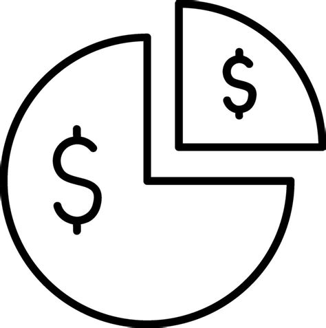 Pie Chart Vector Icon 36782274 Vector Art At Vecteezy