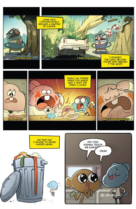 Read Online The Amazing World Of Gumball Comic Issue 2