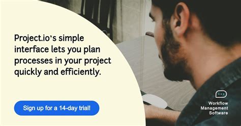 Workflow Management Software Linkedin Ad Template Visme