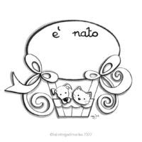 Disegni Fiocchi Nascita Da Colorare Scaricare E Stampare Gratis