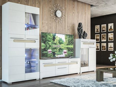 ᐉ Шафа вітрина Світ меблів Бьянко 2Д Ск Білий Дуб Сонома Прозорий • Краща ціна в Києві Україні