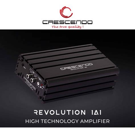 Jual Crescendo Revolution 1a1 Class D Powerful Monoblock Amplifier