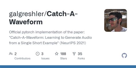 Github Galgreshlercatch A Waveform Official Pytorch Implementation Of The Paper Catch A
