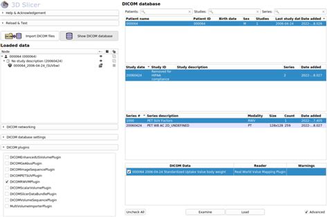 Documentation Nightly Modules DICOMRWVMPlugin Slicer Wiki