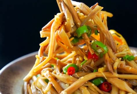Dried Lily Flower Recipe Vegetarian