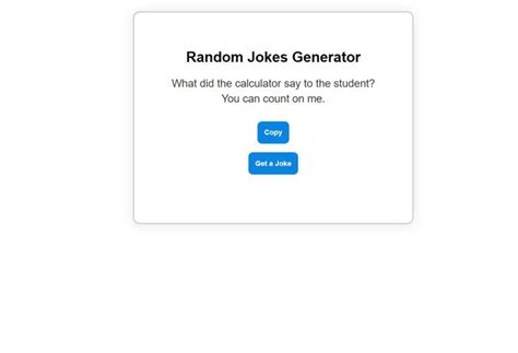 Build A Jokes Generator With Next Js And Api Geeksforgeeks