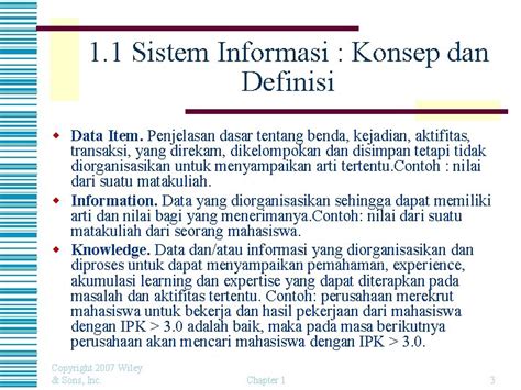 chapter 1 sistem informasi konsep dan management w