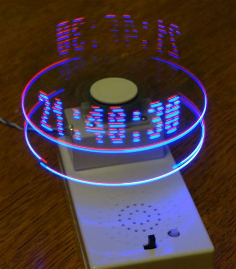 cheap pov persistence of vision clock kit ceptimus