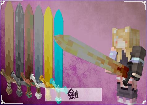 3dmodel Battle Knight Sword Mythiccraft Minecraft Marketplace