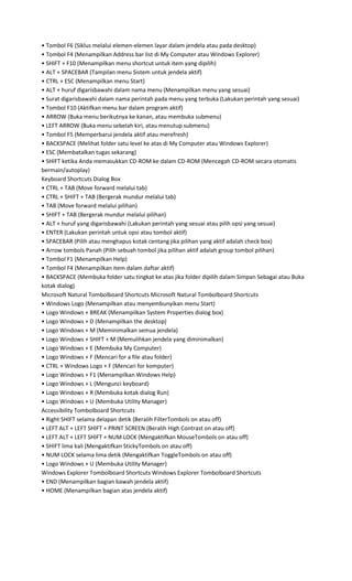 Fungsi Tombol Ctrl Dari A Docx Fungsi Tombol Ctrl Dari A Docx