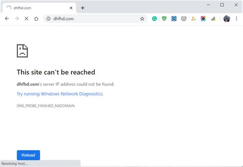 10+ Cara Mengatasi This site can’t be reached error di Google Chrome