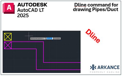 Autocad Lt Tip Need To Draw Duct Or Pipework Arkance Uk Community