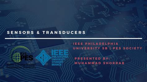 Types Of Sensors And Its Classifications Pptx