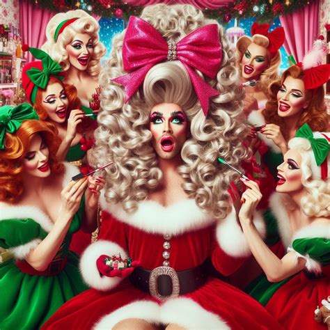 Sissy Makeover At Santas Workshop 3 By The Frilly Salon On Deviantart