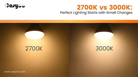 2700k Vs 3000k La Iluminación Perfecta Comienza Con Pequeños Cambios