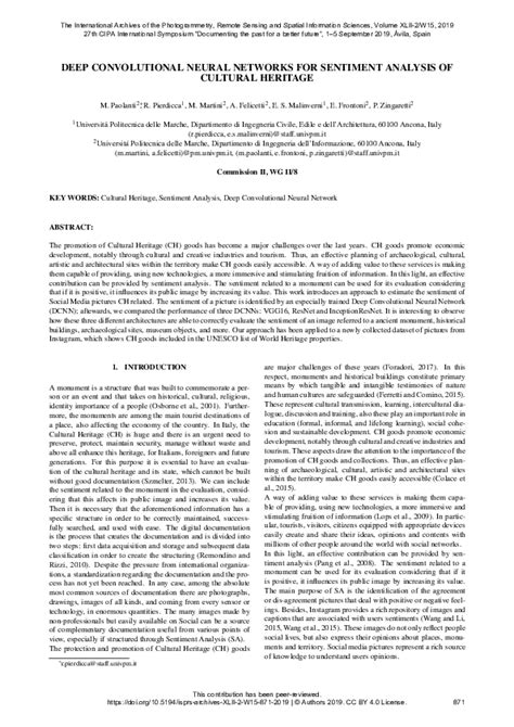 Pdf Deep Convolutional Neural Networks For Sentiment Analysis Of