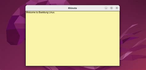 applications for sticky notes in linux baeldung on linux