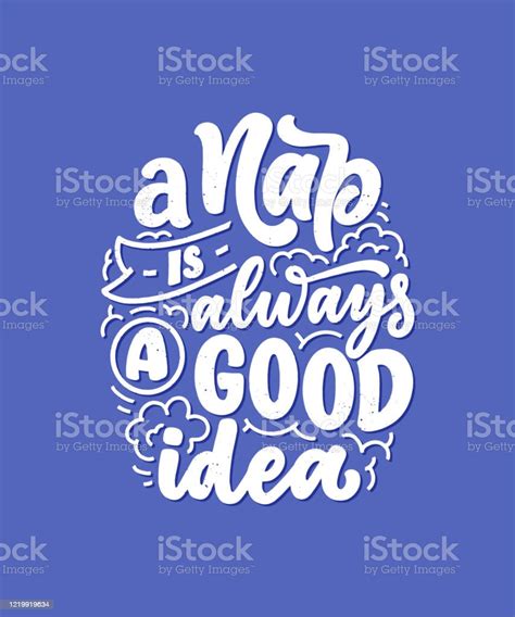 수면과 숙면에 대한 슬로건을 문자 그래픽 인쇄 포스터 카드 스티커 및 기타 크리에이티브 용도를 위한 벡터 일러스트레이션 디자인 격언에 대한 스톡 벡터 아트 및 기타 이미지