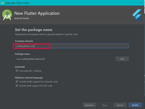 Membuat Aplikasi Pertama Dengan Flutter Di Android Studio CODING RAKITAN INSPIRASI CODING