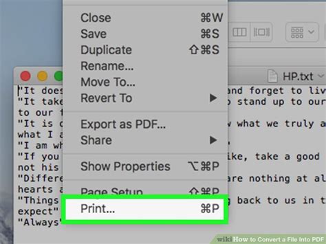 Ways To Convert A File Into PDF WikiHow
