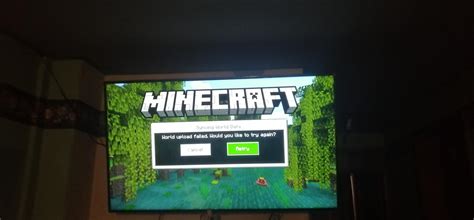 Sync Error This Occurs When Close A World Rminecraft