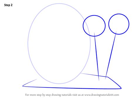How To Draw Gary The Snail From Spongebob Squarepants Spongebob Squarepants Step By Step