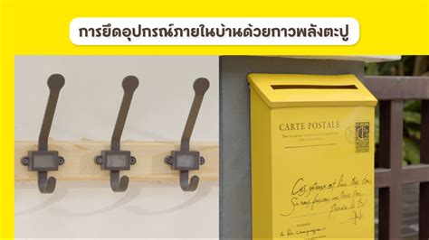 ไม่ต้องเจาะผนัง วิธียึดอุปกรณ์ภายในบ้านด้วยกาวพลังตะปู Weber Thailand