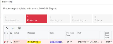 file synchronization error community