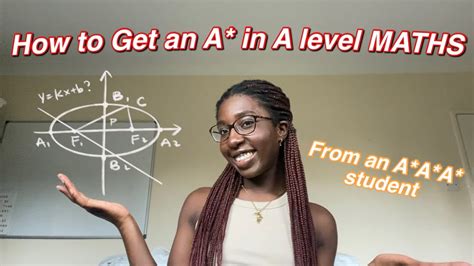 How I Got An A In A Level Maths Youtube