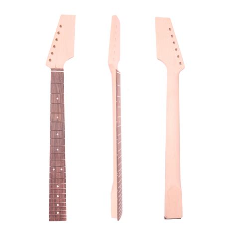 Paddle Headstock Guitar Neck Rosewood Fretboard Maple Neck 95 Radius