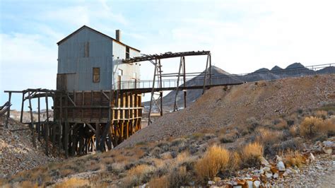 Tonopah Historic Mining Park Silver Mines In Nevada